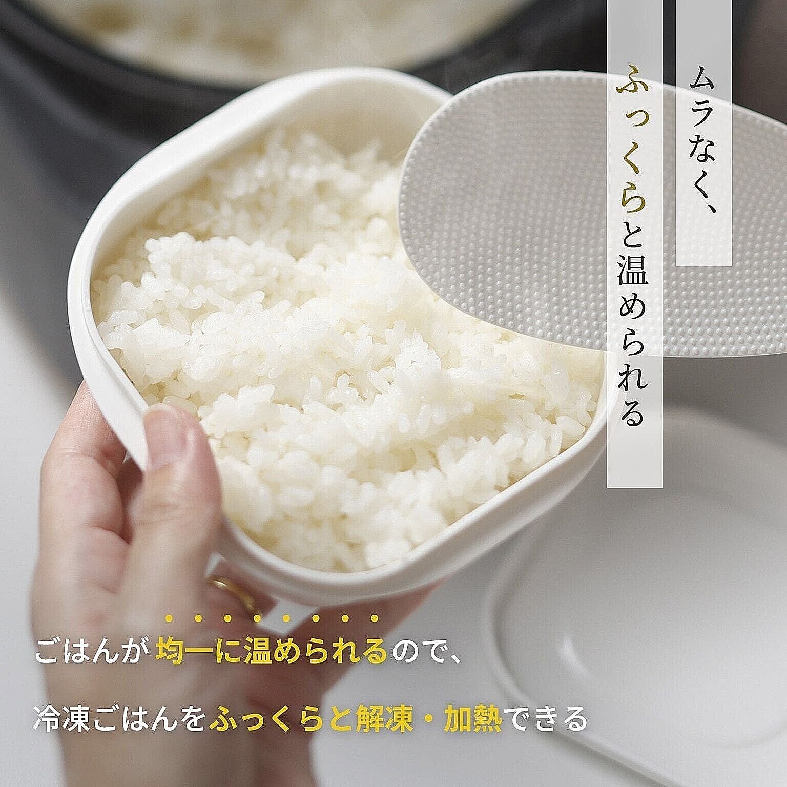 【マーナ(marna)公式】極 冷凍ごはん容器2個入り K748| タッパー 保存容器 - 通販 | 家具とインテリアの通販【RoomClipショッピング】