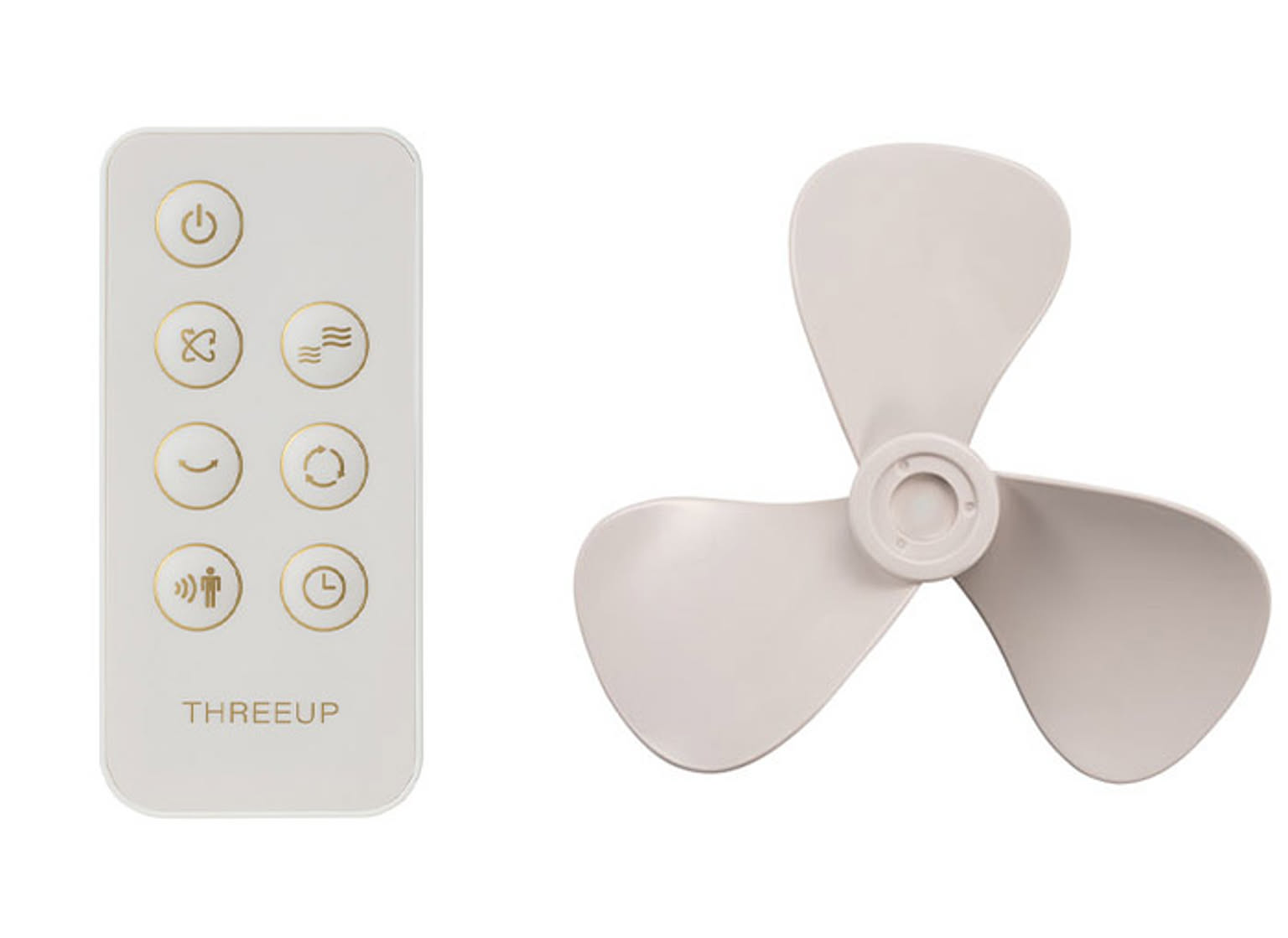 THREEUP 3DスイングDCサーキュレーター360 ホワイト 節電センサー付 DCモーター タイマー付き リモコン付き - 通販 | 家具とインテリアの通販【RoomClipショッピング】