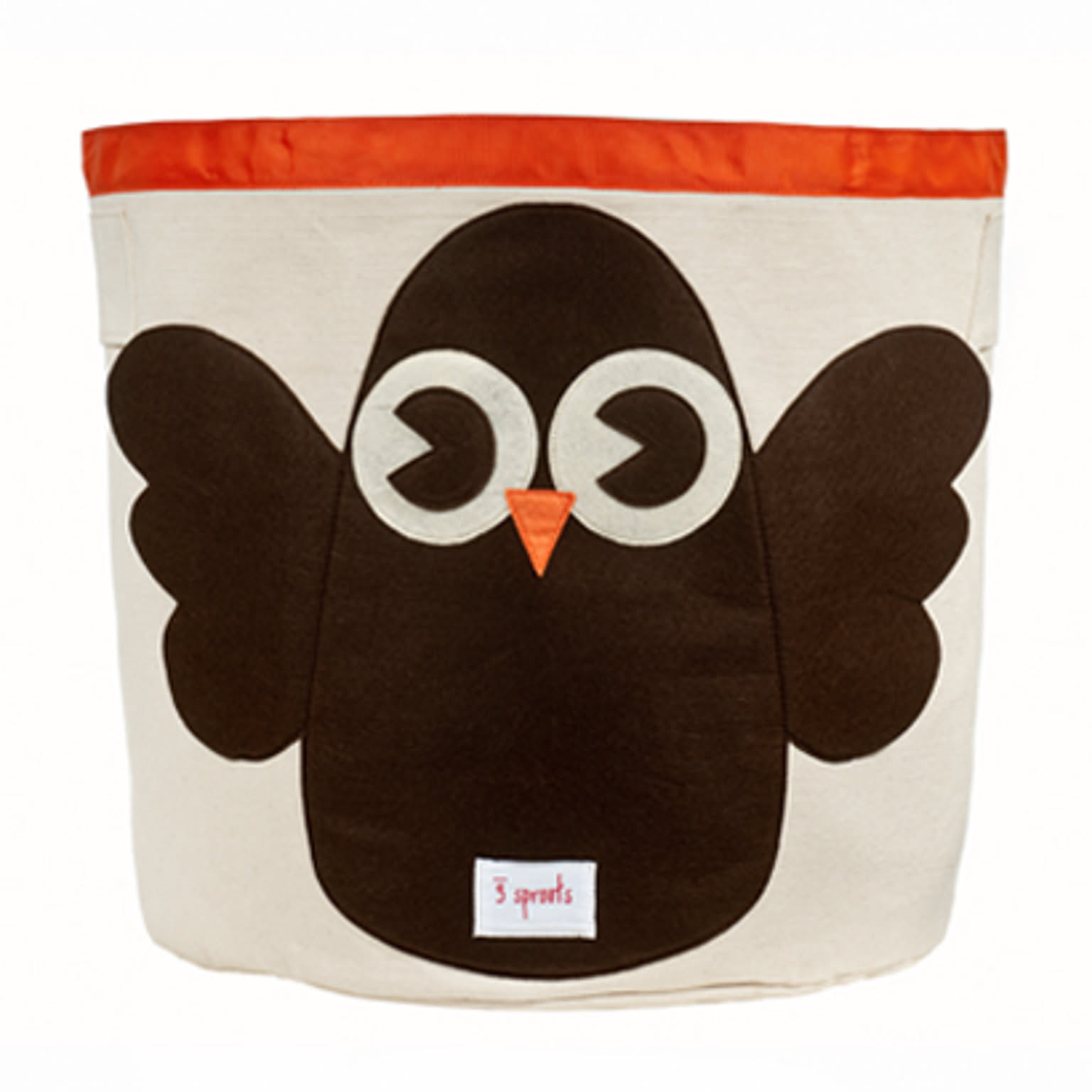 3sprouts ストレージビン おもちゃ収納 アウル 子供部屋 インテリア キッズ 安全 動物柄 - 通販 | 家具とインテリアの通販【RoomClipショッピング】