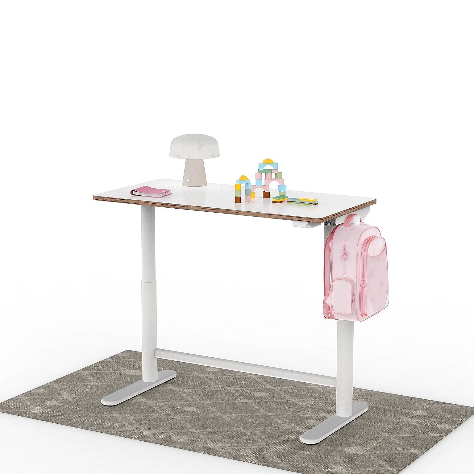 FlexiSpot電動式昇降デスクSD1 学習机 スタンディングデスクセット 電動式 昇降デスク 昇降式テーブル PCデスク パソコンデスク 高さ調節 幅80/100 事務机 勉強机 デスク ...