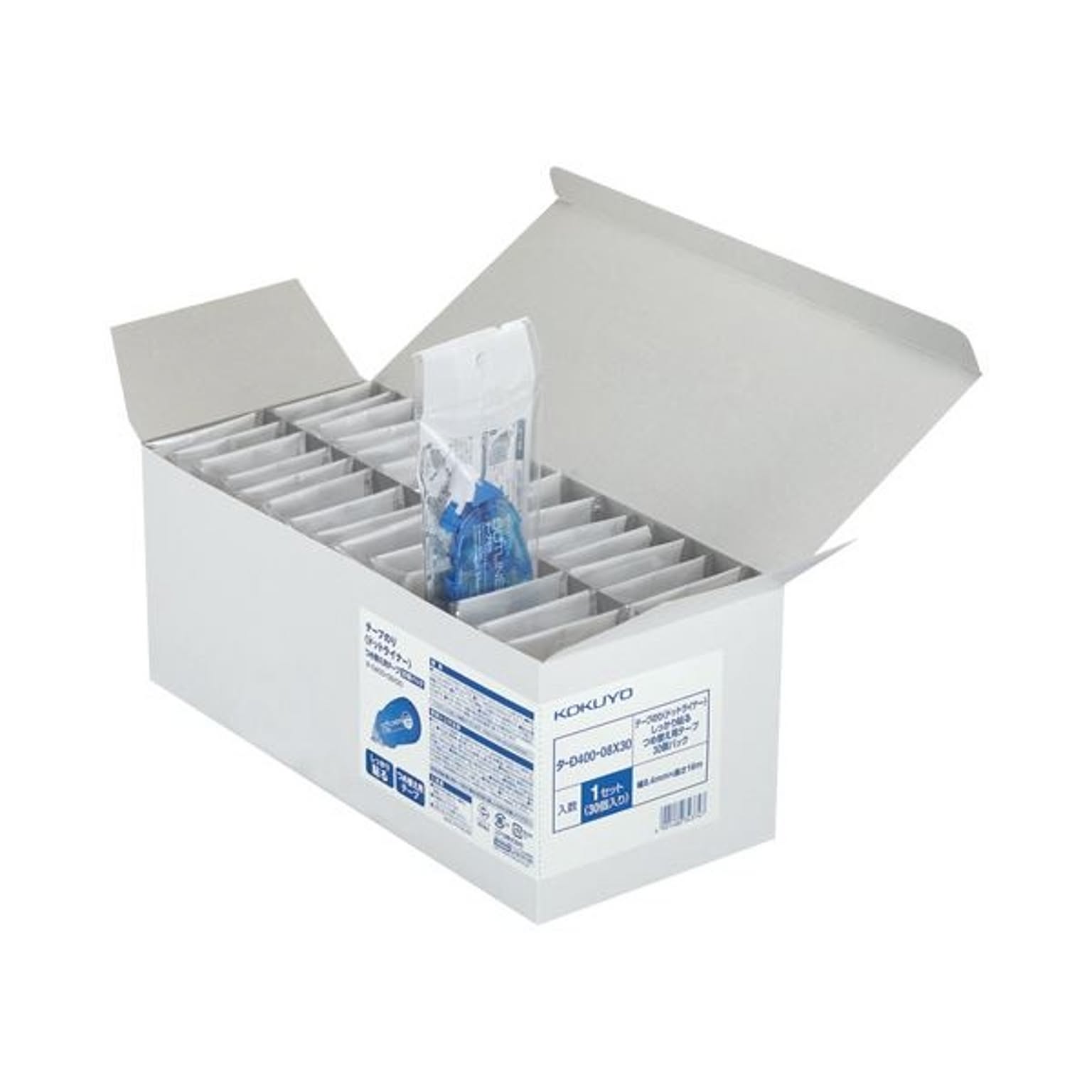 (まとめ）コクヨ テープのり ドットライナーしっかり貼るタイプ つめ替え用 8.4mm×16m タ-D400-08X30 1箱（30個）【×3セット】 - 通販 | 家具とインテリアの通販 ...