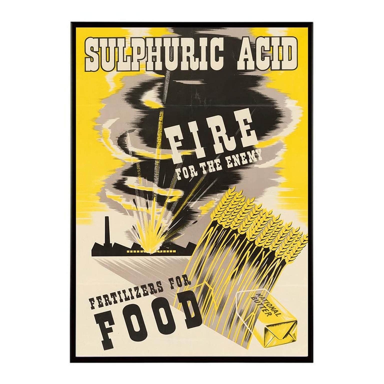 EFPI Sulphuric_Acid_?_Fire_for_the_Enemy_?_Fertili【bn-poster-2187】 - 通販 | 家具とインテリアの通販【RoomClip ...