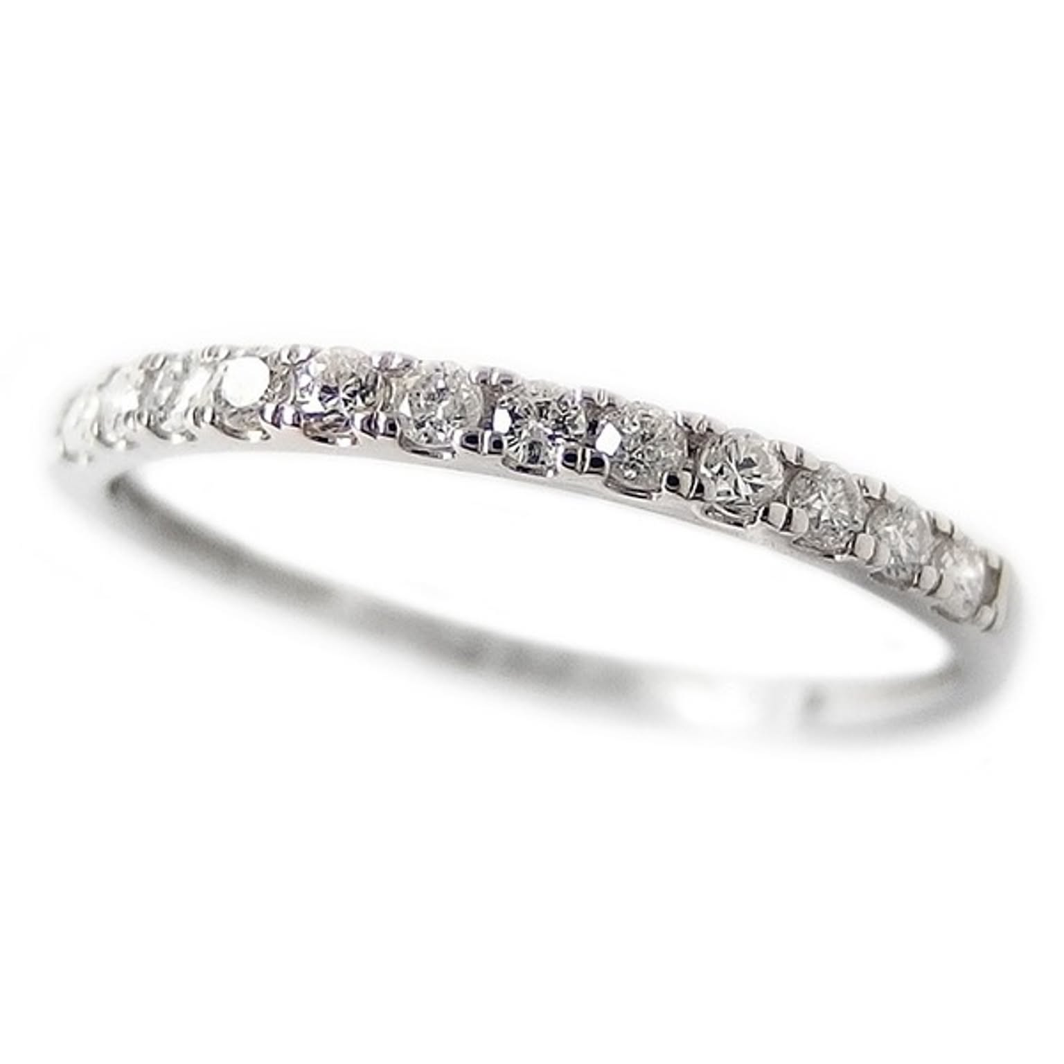 ダイヤモンド リング ハーフエタニティ 0.15ct 21号 プラチナ Pt950 0.15カラット シンプル 細身 エタニティリング 指輪 - 通販 | 家具とインテリアの通販 ...