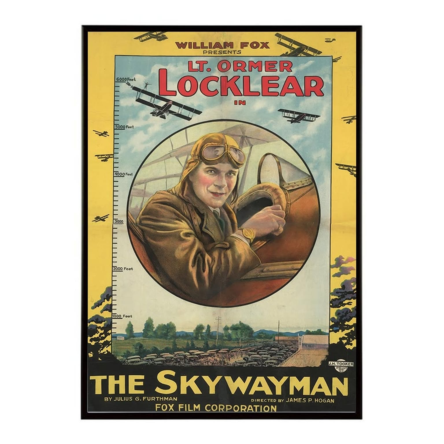 EFPI William_Fox_presents_Lt._Ormer_Locklear_in_Th【bn-poster-1789】 - 通販 ...