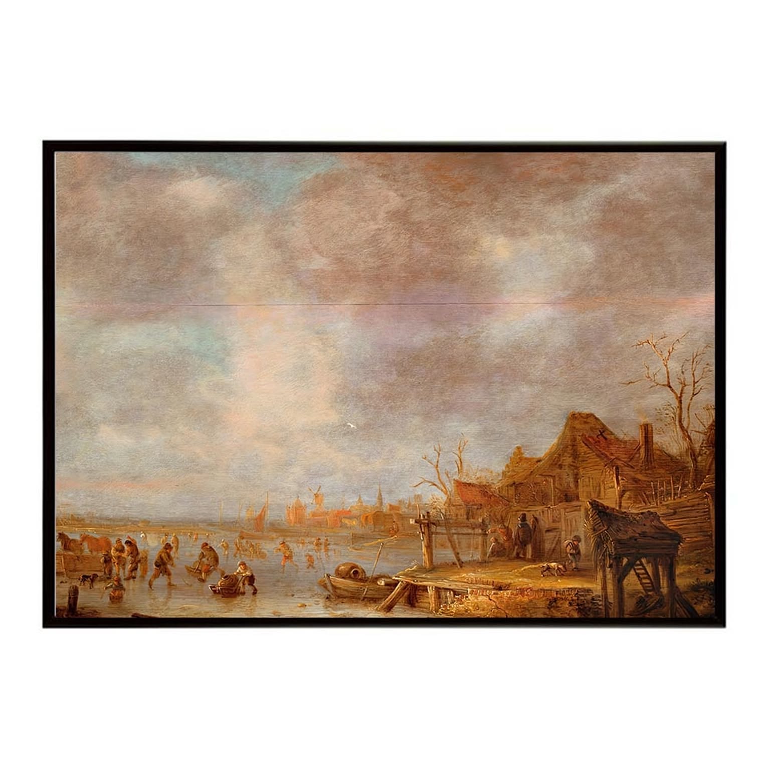 EFPI ポスター 名画 絵画 横 a0 a1 a2 a3 a4 b0 b2 b1 b3 b4 冬の【bn-poster-5210】 - 通販 ...