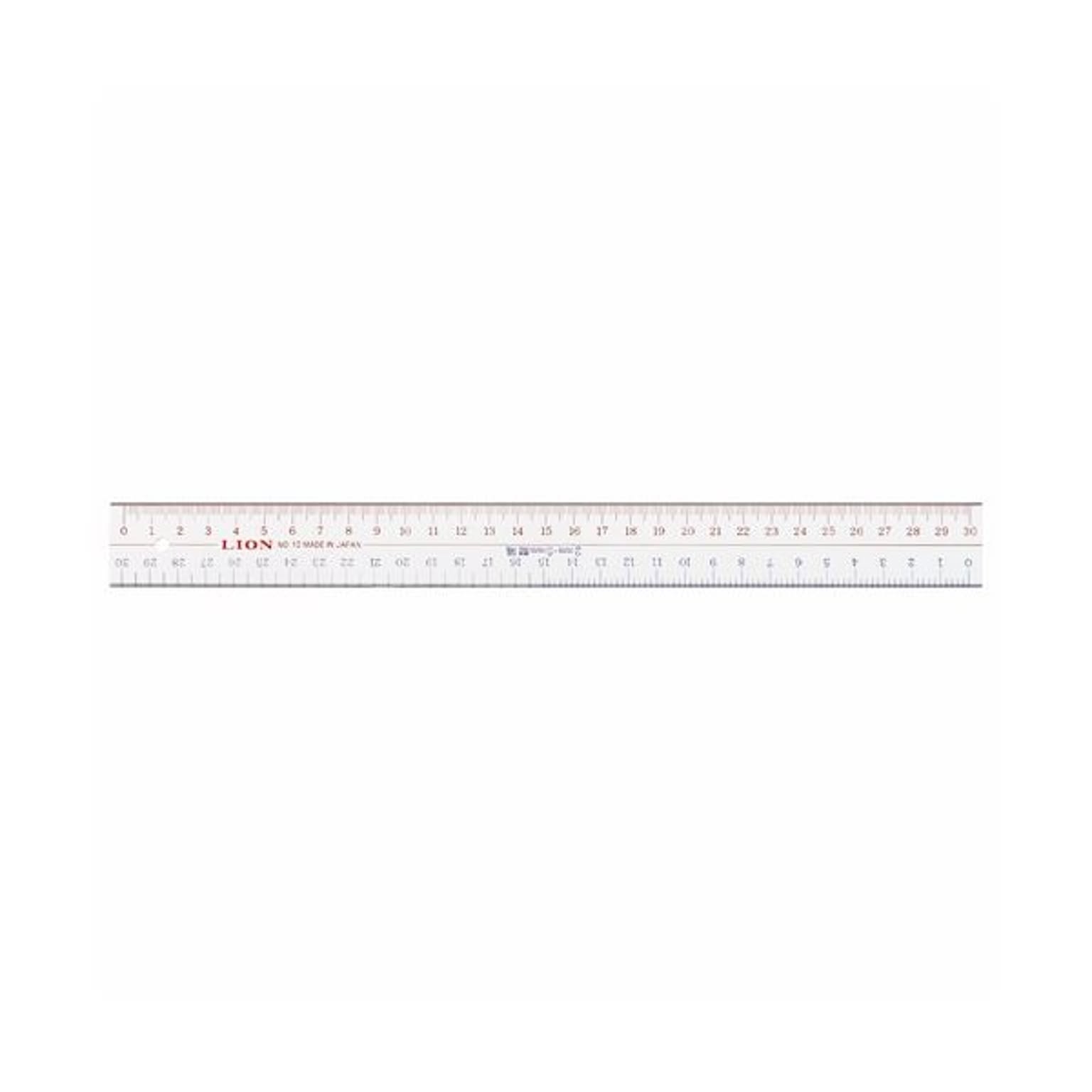 （まとめ）ライオン事務器 アクリル直線定規30cm No.10 1セット(10本)【×3セット】 - 通販 | 家具とインテリアの通販【RoomClipショッピング】