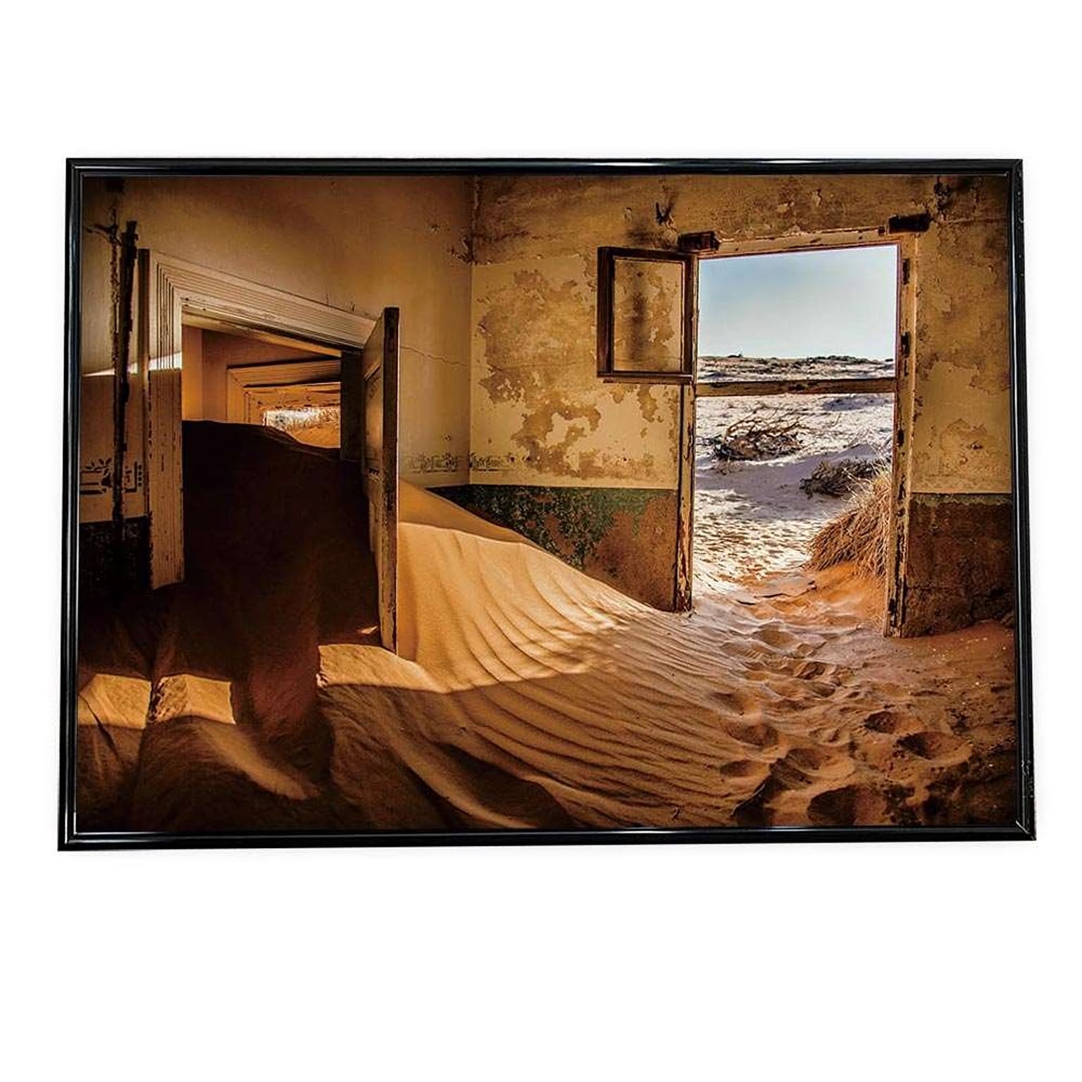 EFPI 砂漠 砂 ポスター アートプリント ポスター インテリア おしゃれ 海外 砂丘 オアシス【an-poster-232】 - 通販 ...