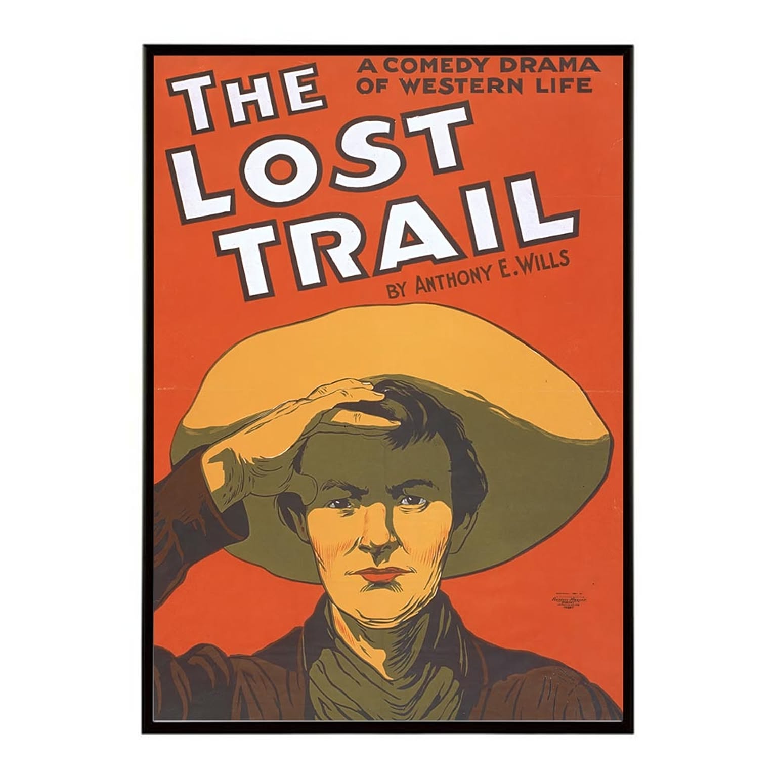 EFPI The_lost_trail超古いポスター 復刻 デジタルリマスター 古典 アンティーク 【bn-poster-1683】 - 通販 | 家具とインテリアの通販【RoomClip ...