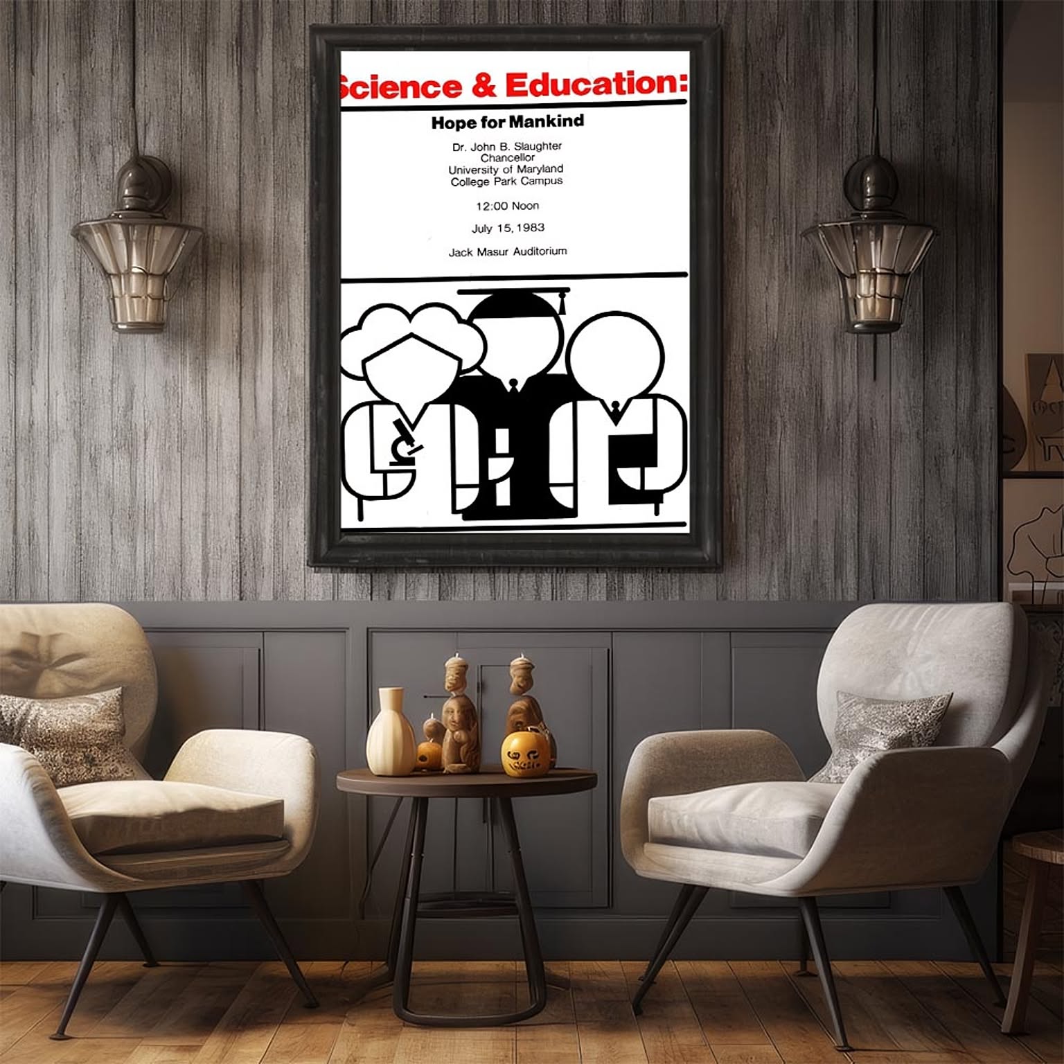 EFPI Science and education; hope for mankind超古いポスタ【bn-poster-1510】 - 通販 ...