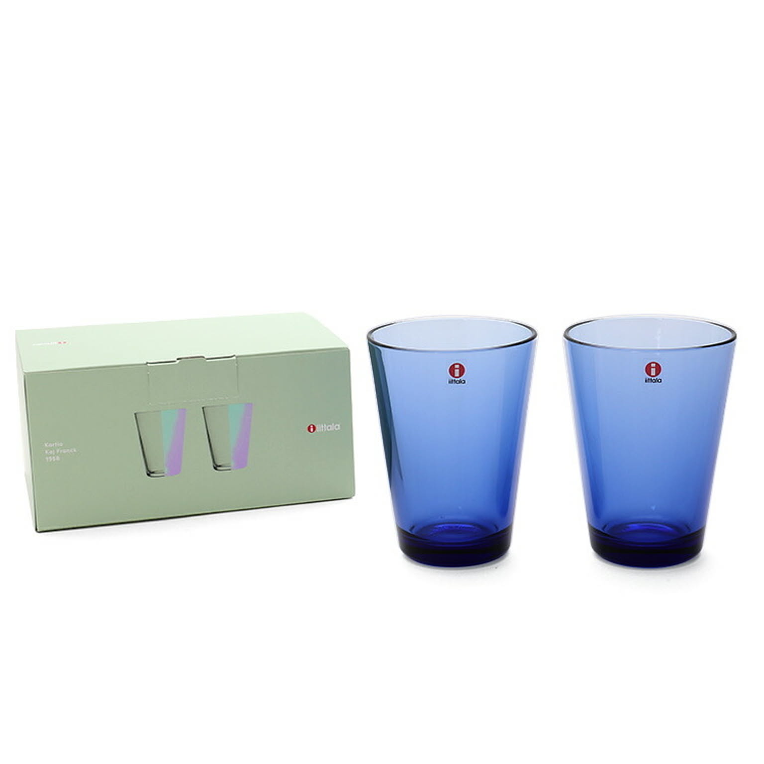 イッタラ カルティオ ハイボール 400ml ペア ウルトラマリンブルー iittala Kartio - 通販 | 家具とインテリアの通販【RoomClipショッピング】