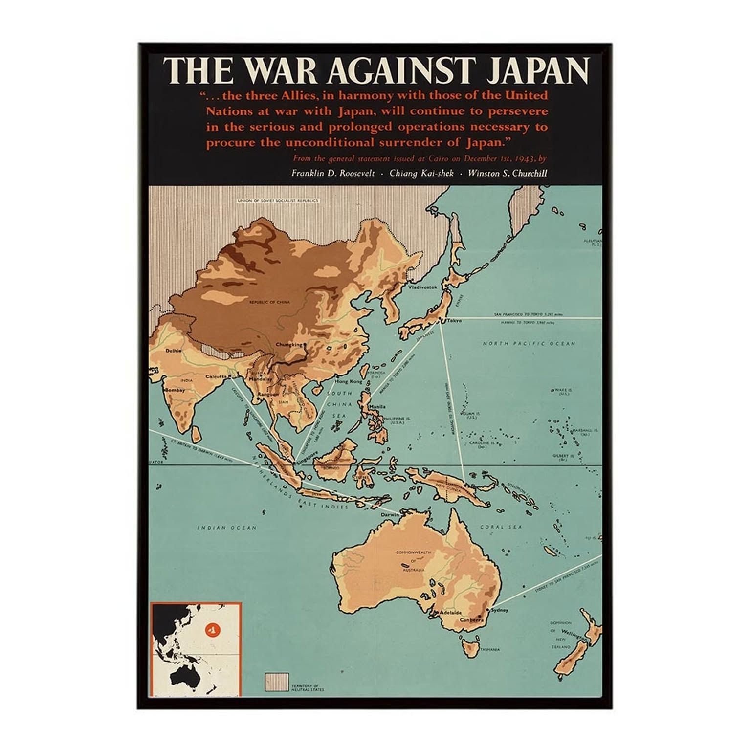 EFPI The War Against Japan 超レトロ 古い 世界 ポスター インテリア ク【bn-poster-2232】 - 通販 | 家具とインテリアの通販【RoomClip ...