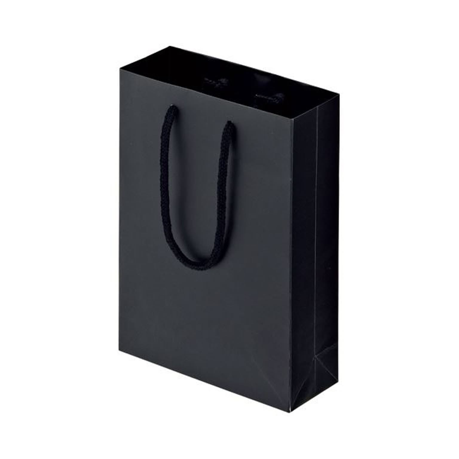 （まとめ） TANOSEE マットコート手提げ袋 SS ヨコ180×タテ250×マチ幅70mm ブラック 1パック（10枚） 【×5セット】 - 通販 | 家具とインテリアの通販 ...