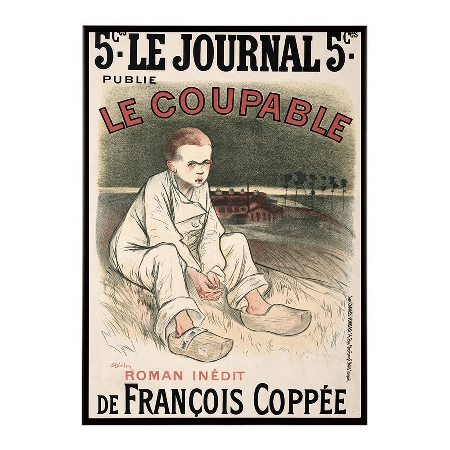 EFPI The_Culprit 超レトロ 古い 世界 ポスター インテリア クラシック 古典 ヴィ【bn-poster-2271】 - 通販 ...