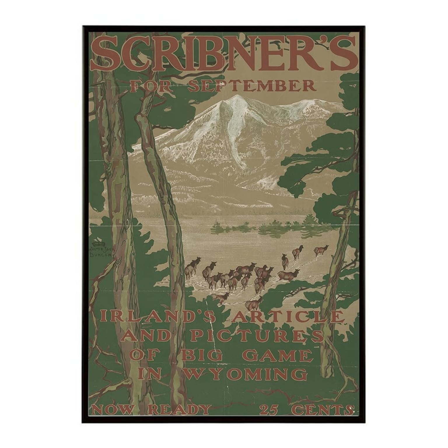 EFPI Scribner’s_for_September…_pictures_of_big_gam【bn-poster-2150】 - 通販 ...