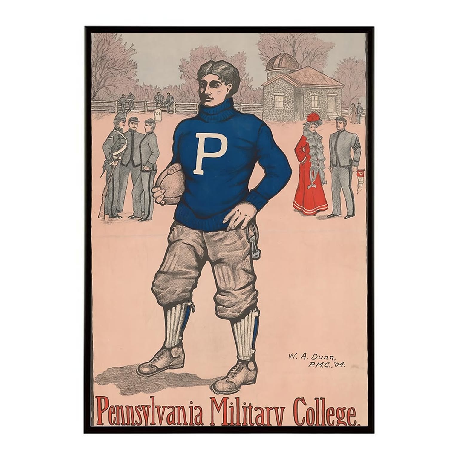 EFPI Pennsylvania Military College 超レトロ 古い 世界 ポスター【bn-poster-2054】 - 通販 ...