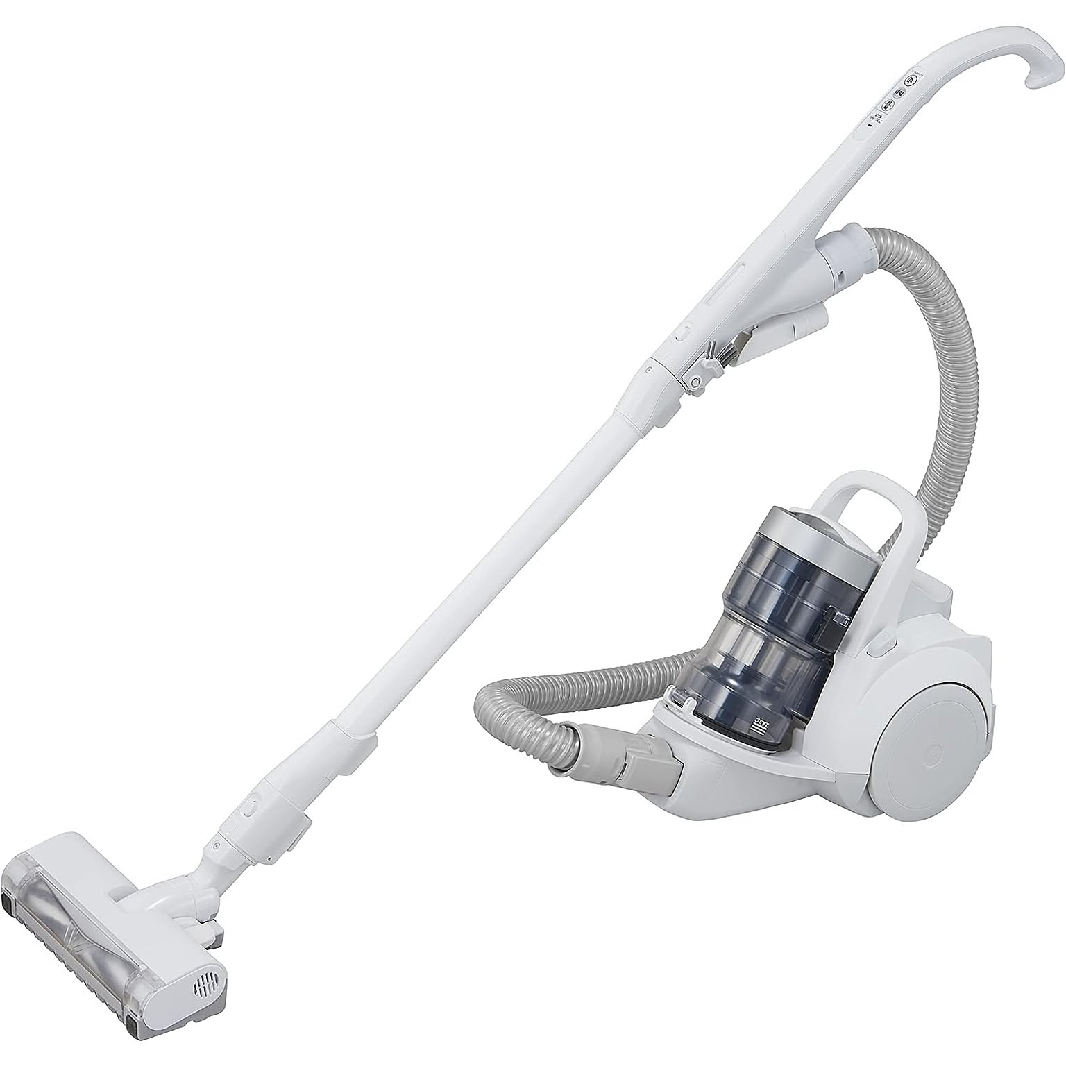 Panasonic パナソニック 掃除機 サイクロン 軽量 からまないブラシ 抗菌 クリーンセンサー 親子ノズル搭載 LEDナビライト ホワイト MC-SR600K-W - 通販 | 家具と ...