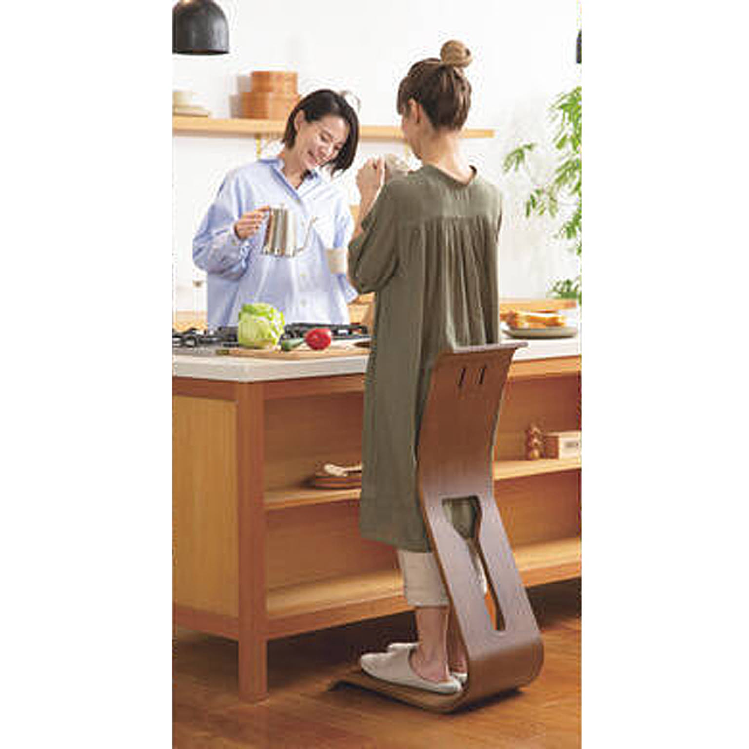 PROIDEA スタンディングチェア ブラウン - 通販 | 家具とインテリアの通販【RoomClipショッピング】