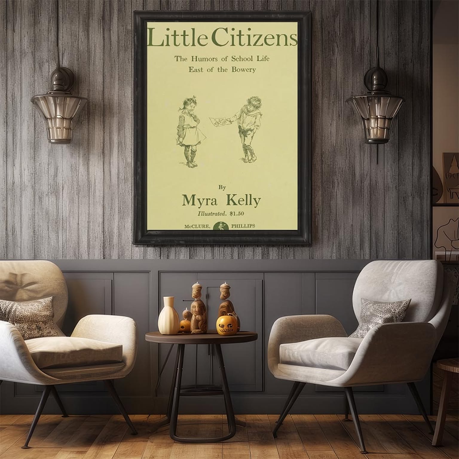 EFPI Little citizens超古いポスター 復刻 デジタルリマスター 古典 アンティーク【bn-poster-1265】 - 通販 ...