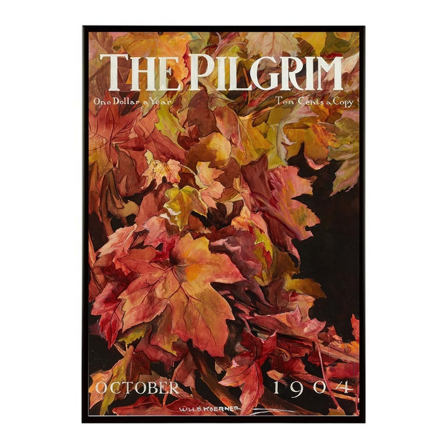 EFPI The Pilgrim, magazine cover超古いポスター 復刻 デジタルリマス【bn-poster-1593】 - 通販 | 家具とインテリアの通販【RoomClip ...