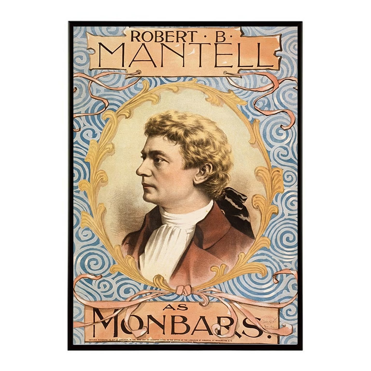 EFPI Robert_B._Mantell_as_Monbars 超レトロ 古い 世界 ポスター 【bn-poster-2107】 - 通販 ...
