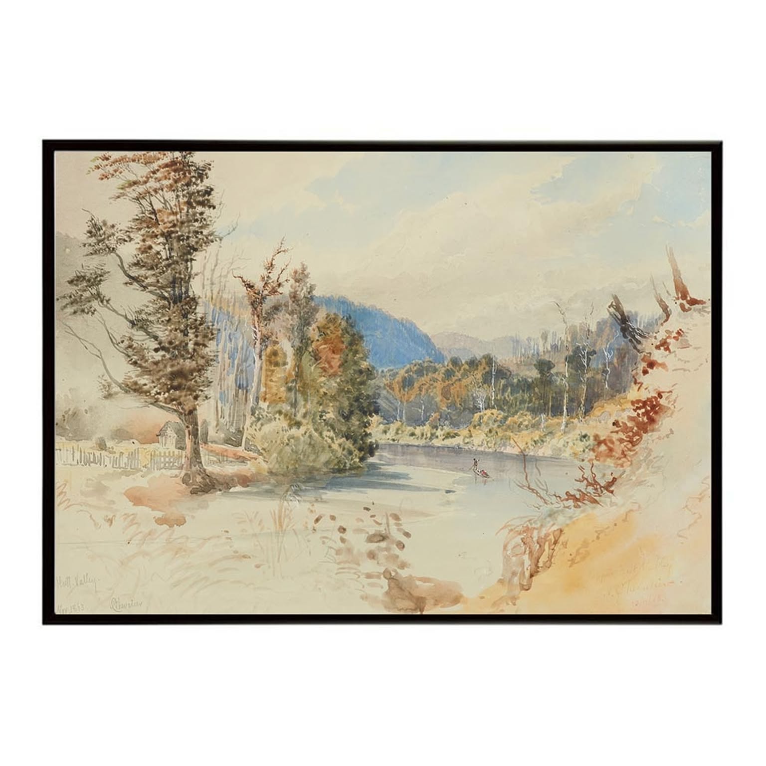 EFPI 世界の古い絵画 レトロポスター デジタルリマスターUpper Hutt Valley イン【bn-poster-4738】 - 通販 ...