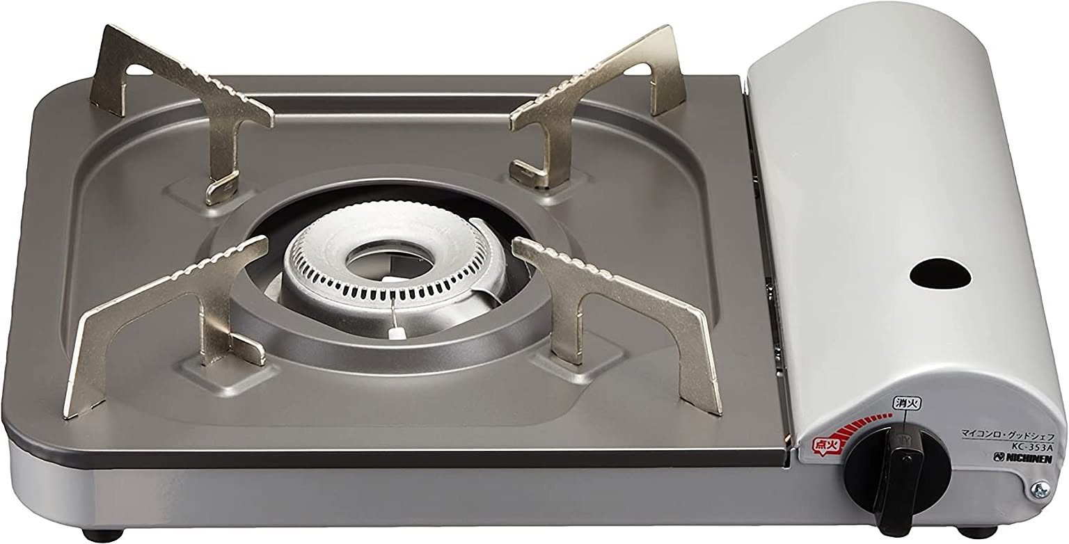 ニチネン マイコンロ・グッドシェフ KC-353A グレー - 通販 | 家具とインテリアの通販【RoomClipショッピング】