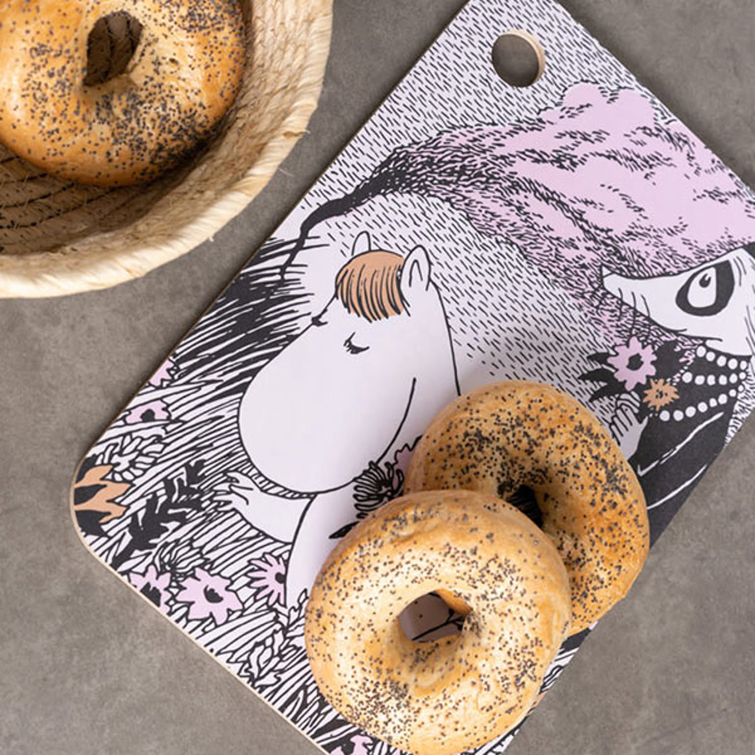 muurla ムーミン サービングボード summer night ムールラmuurl 2716-2131-02 MRA060284 - 通販 ...