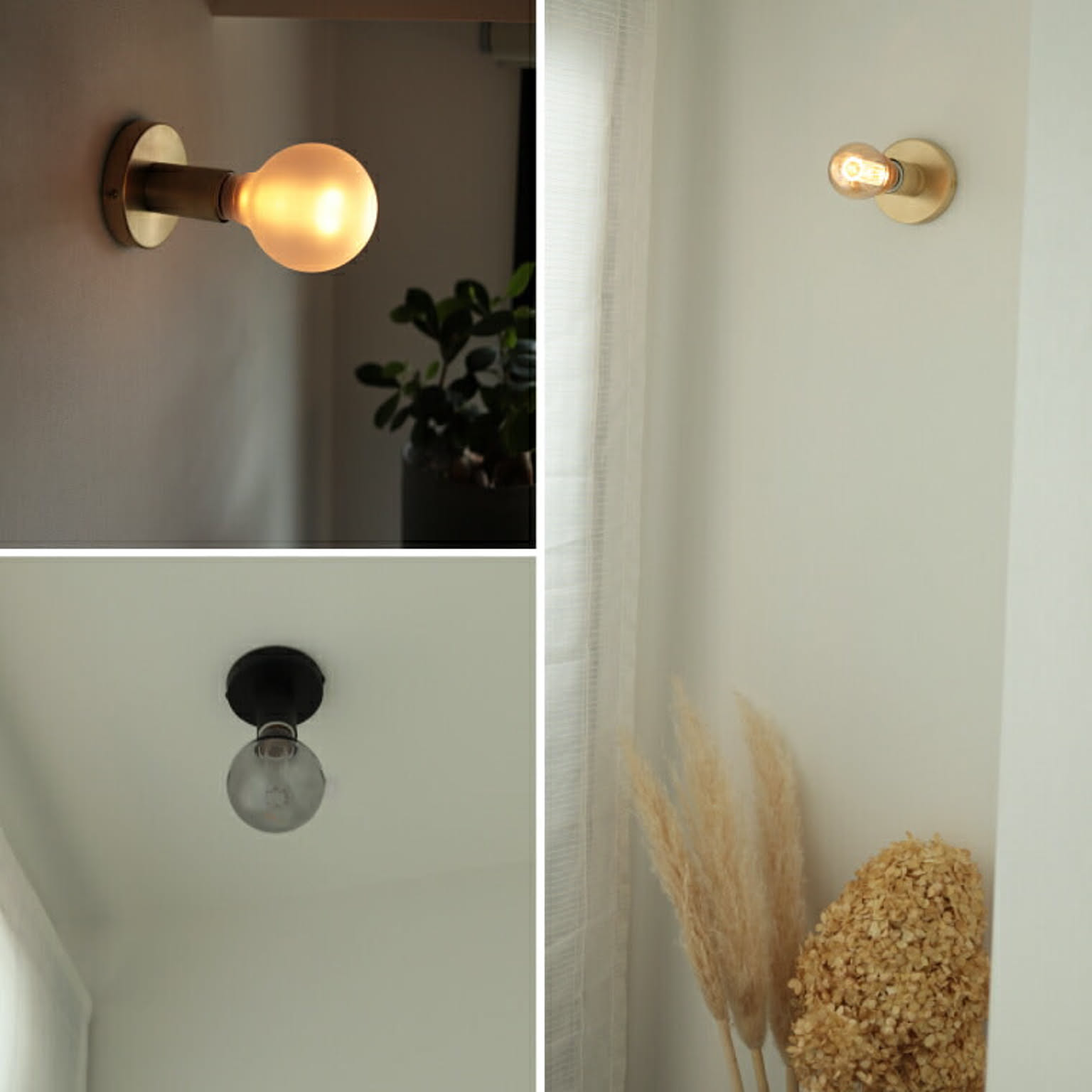 ポルカ E26 シランドルブラケットライト 真鍮 - 通販 | RoomClipショッピング