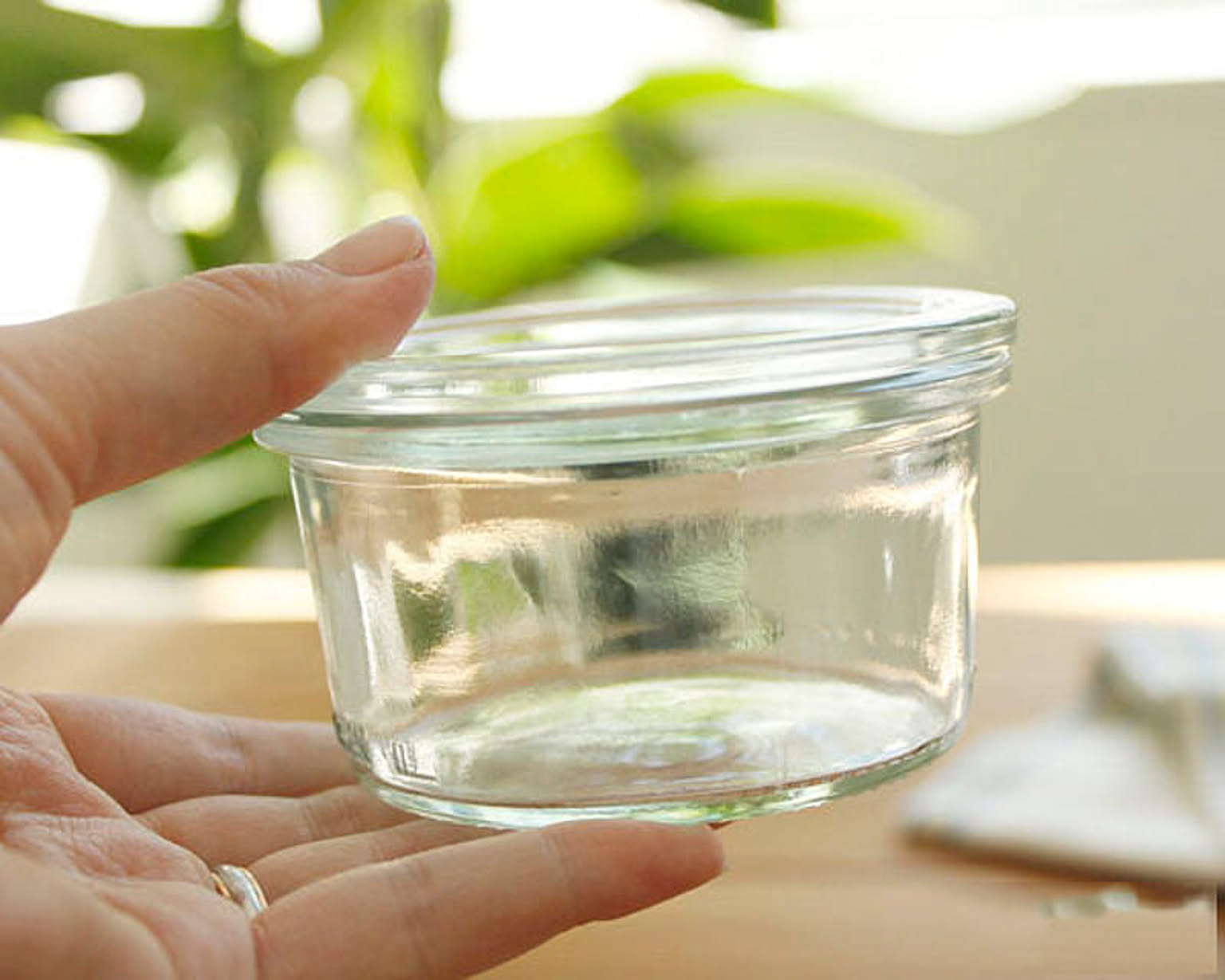 ウェック WECK ウェック モールドシェイプ WE976 ガラスキャニスター 165ml 直径Mサイズ 6個セット - 通販 | RoomClipショッピング