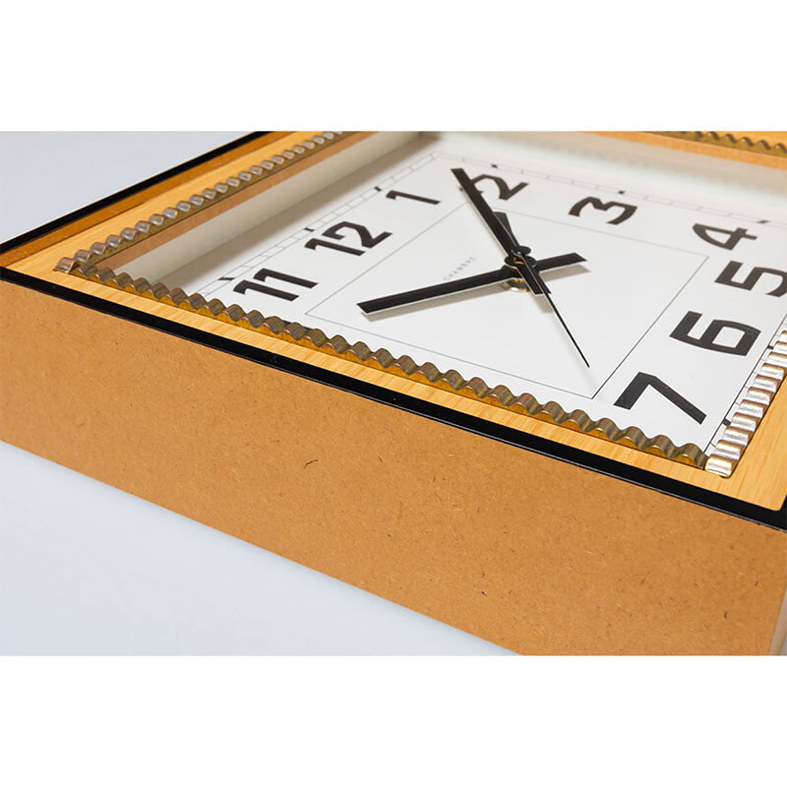 【INTERZERO/インターゼロ】CHAMBRE BRASS RECTANGLE CLOCK シャンブル ブラスレクタングルクロック - 通販 | RoomClipショッピング