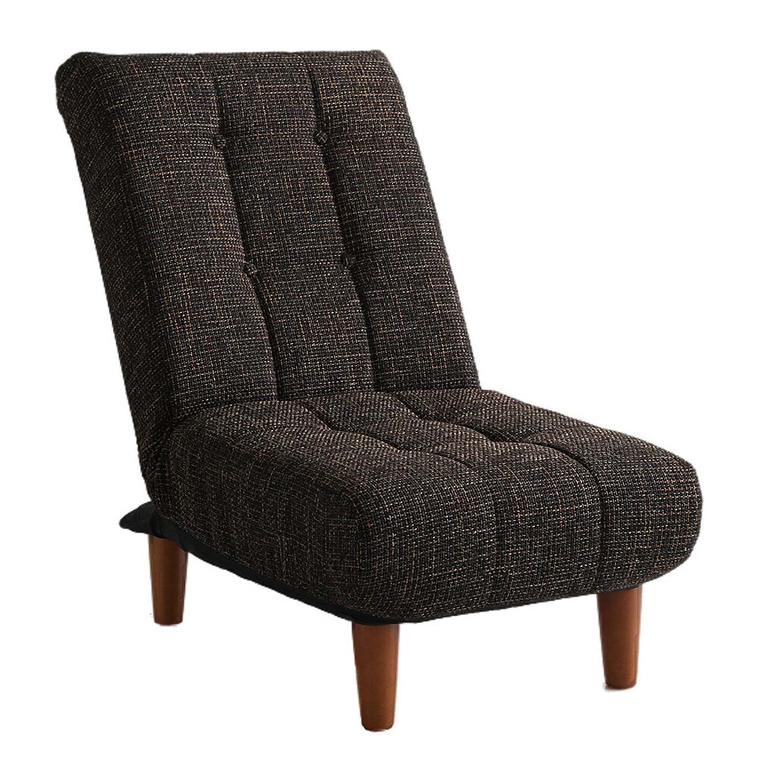 脚付きボリュームフロアソファ(1人掛け)ハイバック、ポケットコイル、14段階リクライニング【Quario-クアリオ-】 - 通販 ...