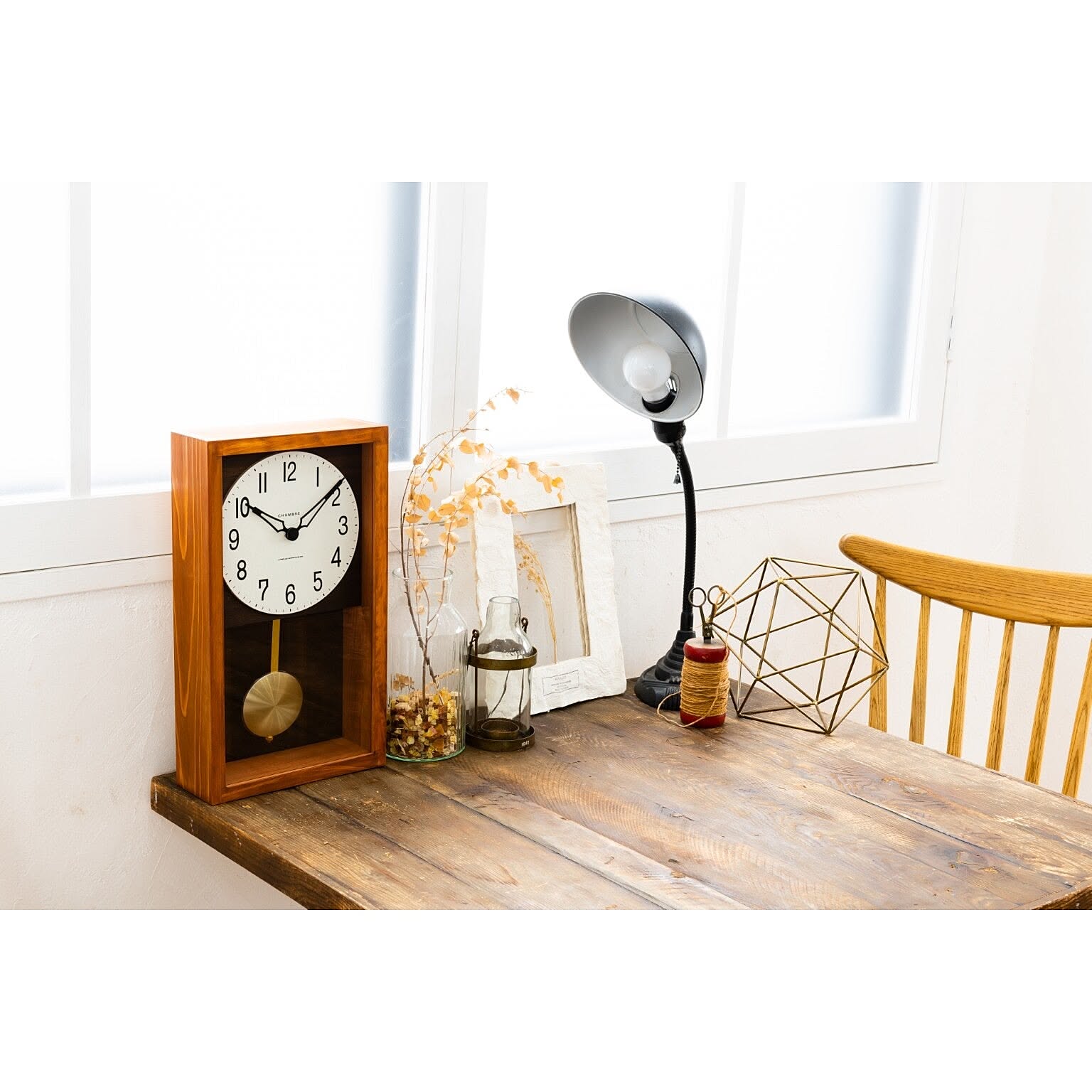 INTERZERO Chambre HINOKI PENDULUM CLOCK - 通販 | RoomClipショッピング