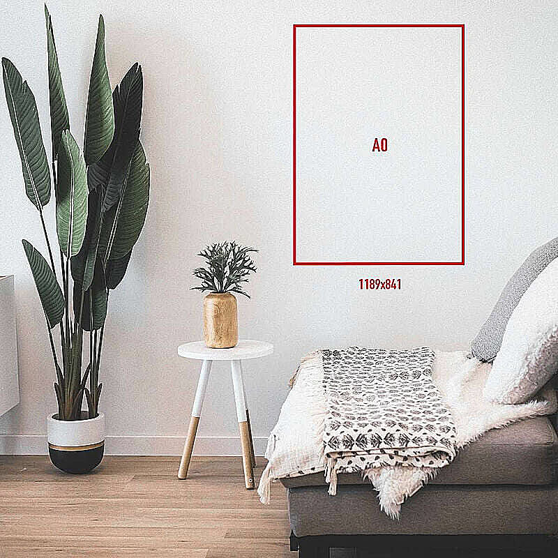 EFPI ポスター 選べるサイズ＆用紙(各種A4〜A0 B3〜B0）お洒落【pbg-poster-1118】 - 通販 | RoomClipショッピング