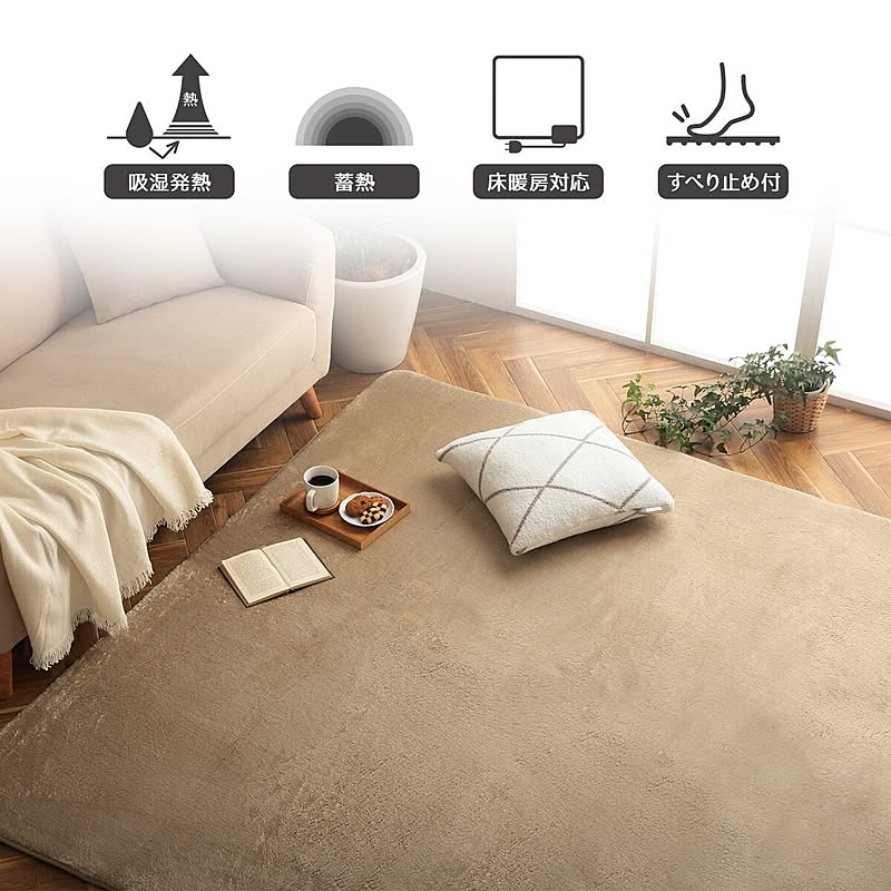 イケヒコ・コーポレーション ラグ ライティ 3986189 - 通販 | RoomClipショッピング